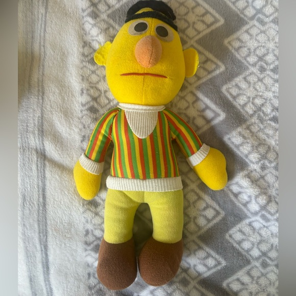 Toys | Vintage 198s Muppets Sesame Street Bert Plush | Poshmark